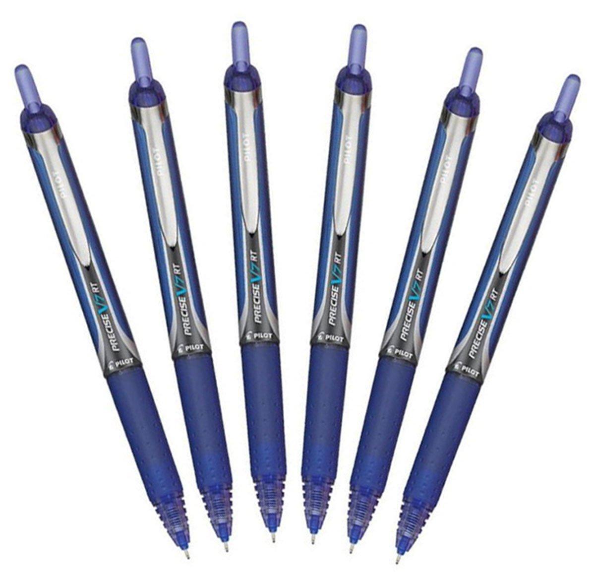 Assorted Colors Pilot Precise V7 RT Retractable Rolling Ball Pens 3 Assorted Colors Pilot Precise V7 RT Retractable Rolling Ball Pens 3